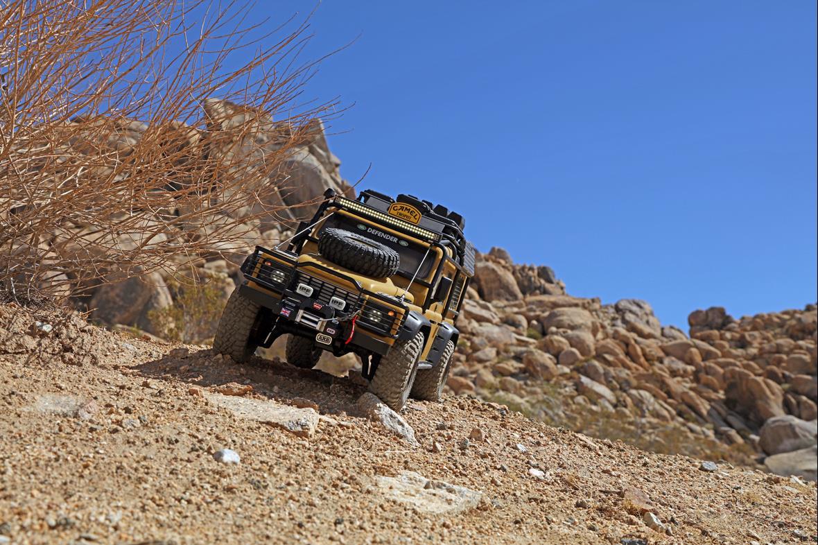 CAMEL: Customized RC Overland Crawler, Traxxas TRX-4 Defender | Radio ...